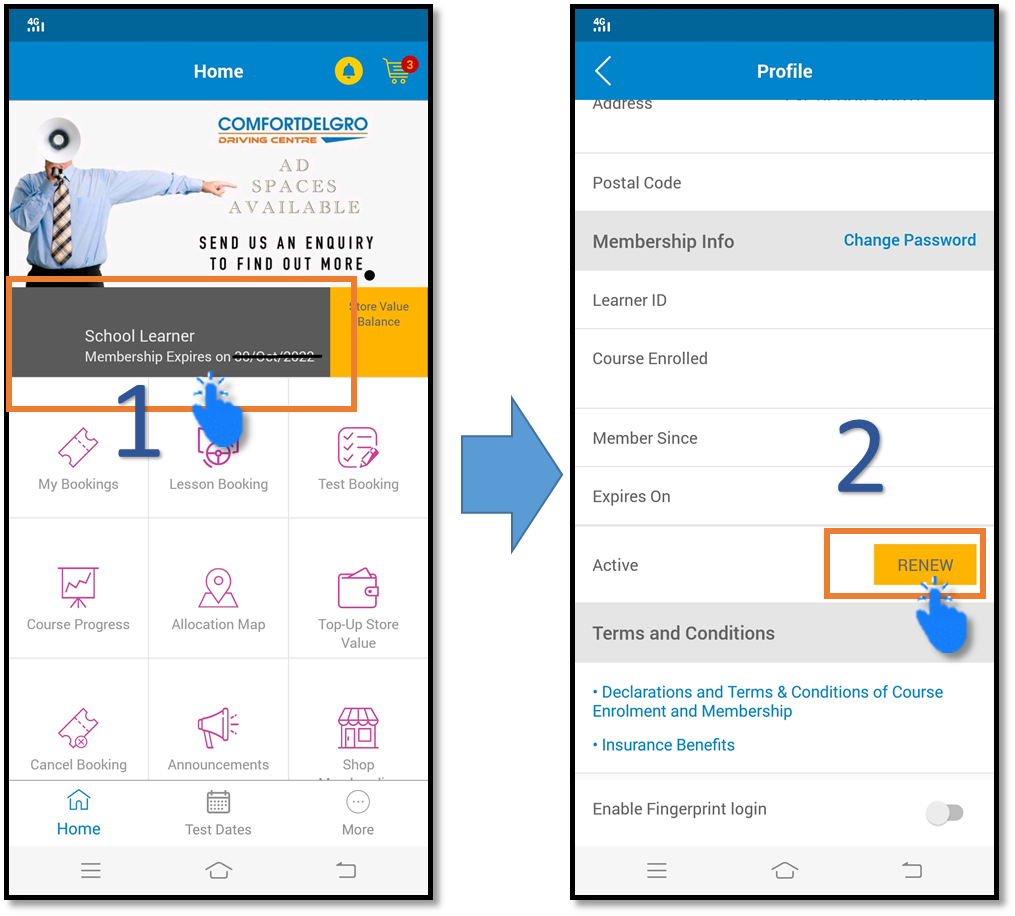 Membership Validity & Renewal - Motorcar Courses